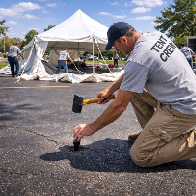 Asphalt Plugs | Advantage Tent Fittings, Inc